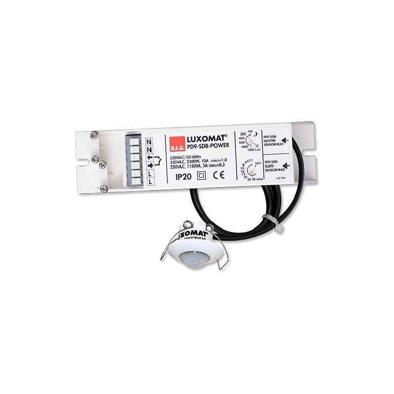 Beg 92912 - Luxomat PD9-M-SDB - Detector de presencia | Leroy Merlin