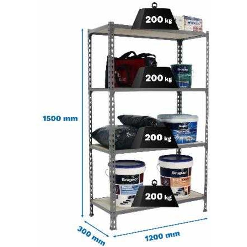MADERCLICK MEGAPLUS 4/300 1500 GALVA/LEGNO | Leroy Merlin