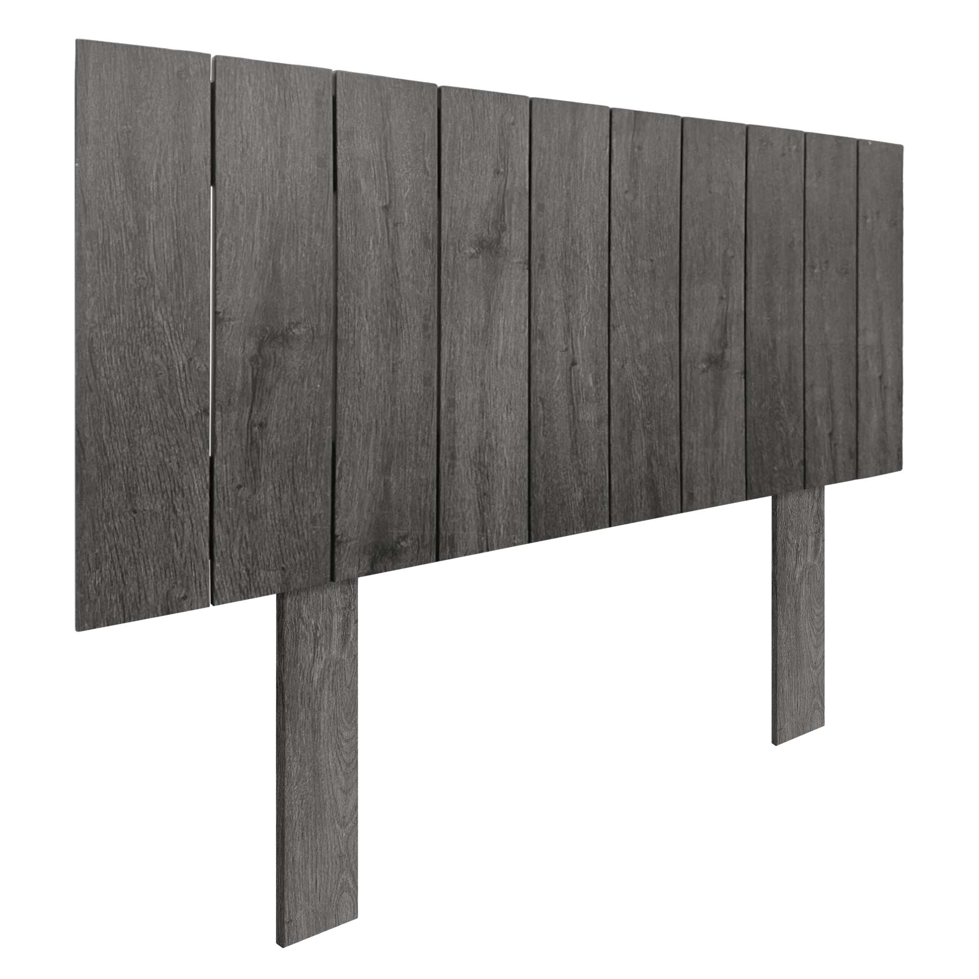 DHOME Tête de lit en bois recyclé MDF Style Palette Verticale avec ...
