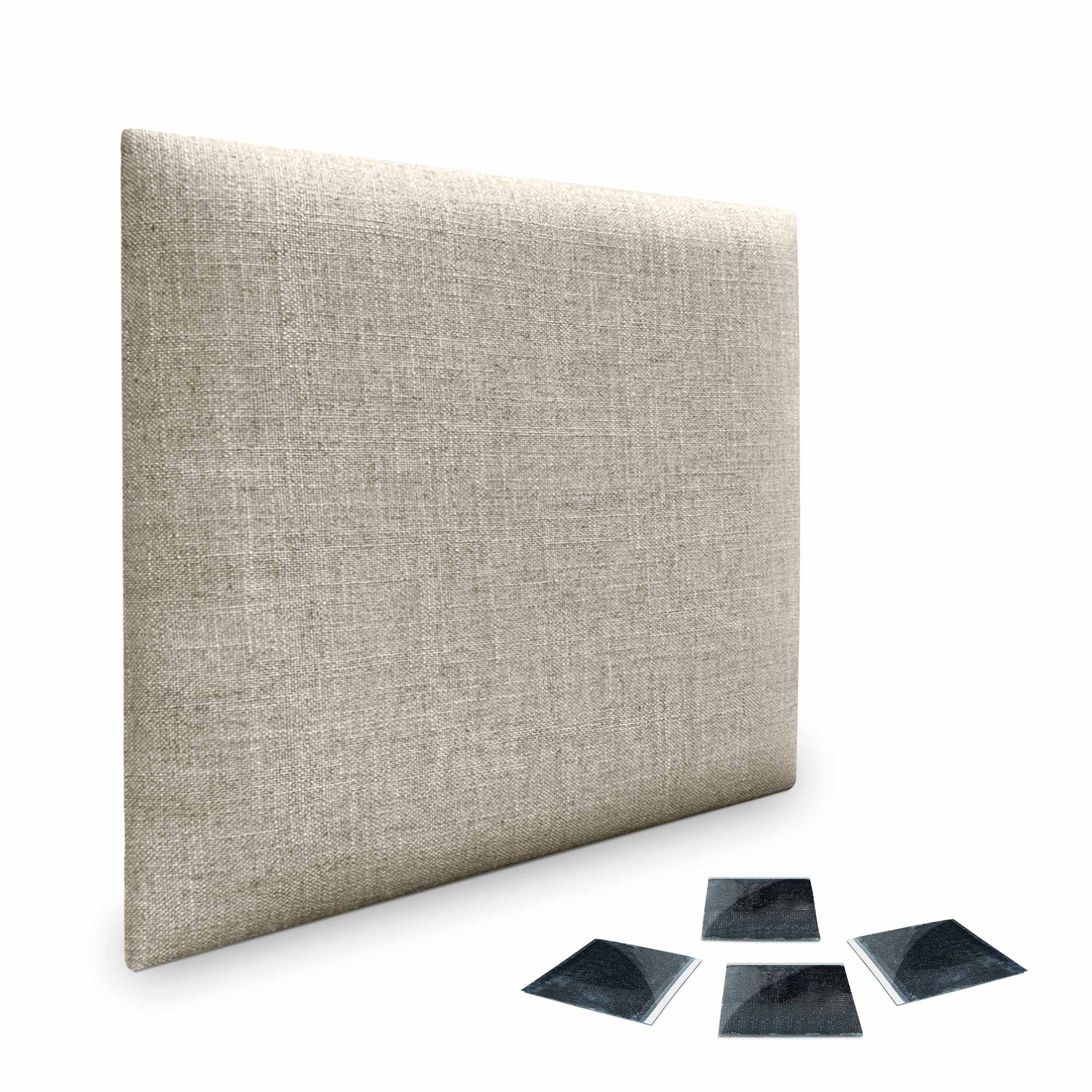 DHOME Juego de 1 Panel Tapizado de Lino Pack Autoadhesivos para Pared ...