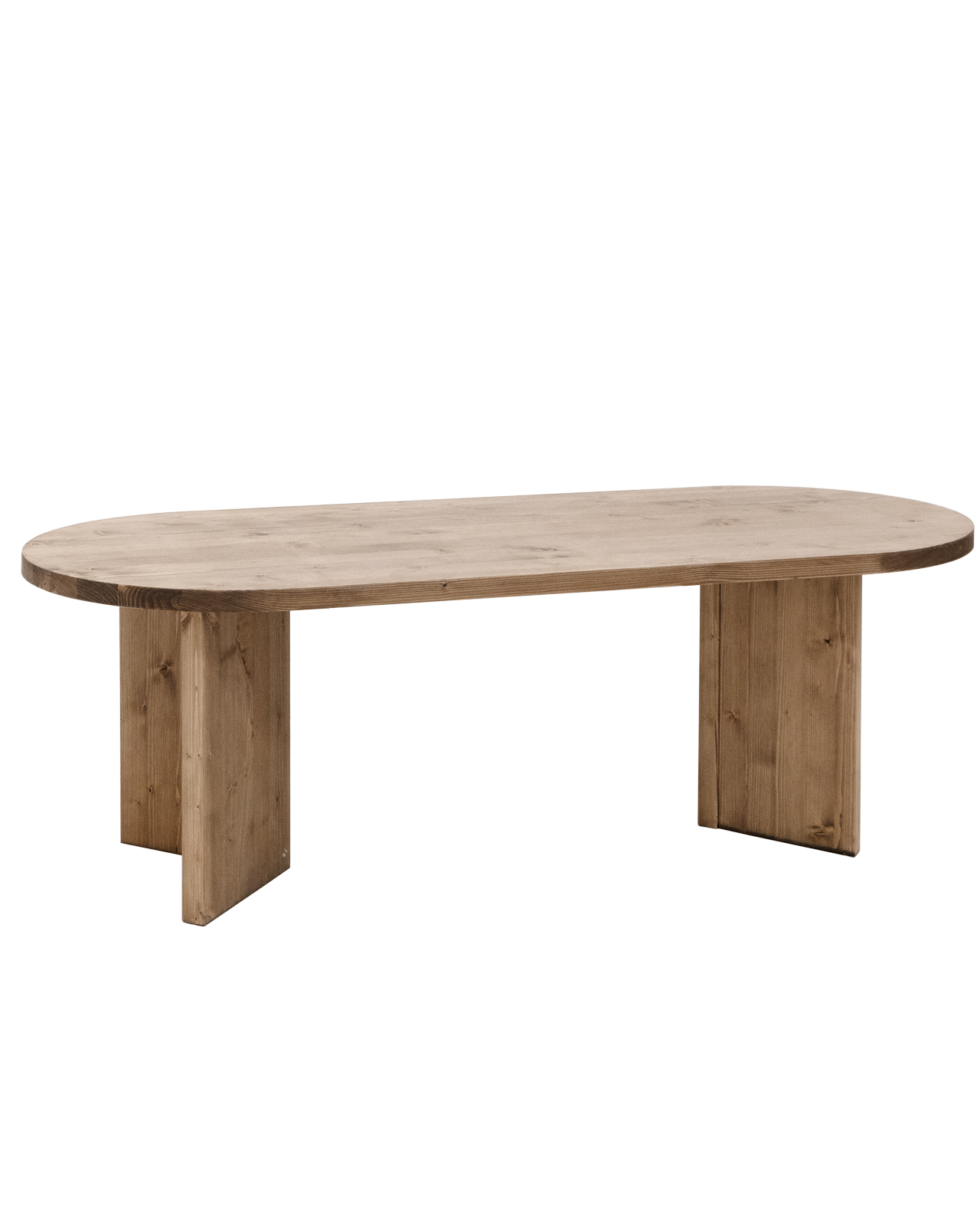 Table basse en bois de sapin vieilli 120x40x55cm | Leroy Merlin