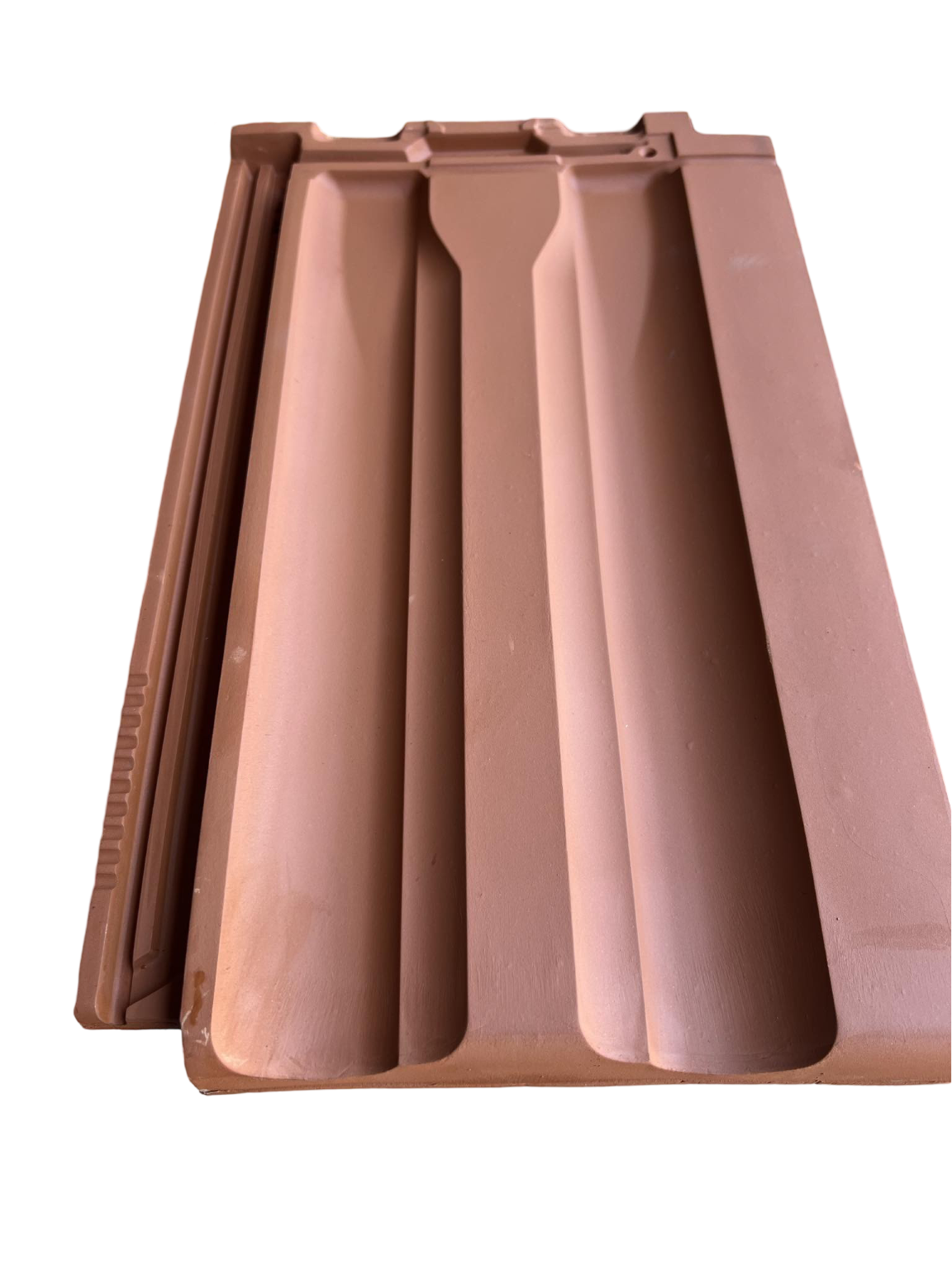 Tuile Traditionnelle NATURE PRO 12 couleur rouge terre cuite - Mat ...