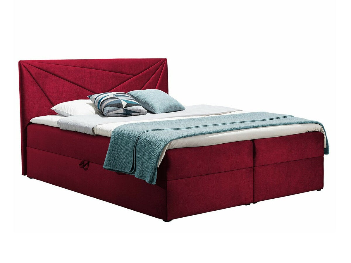 Letto continentale Baltimore 144, Continentale, Doppio, Rosso, 140x200 ...