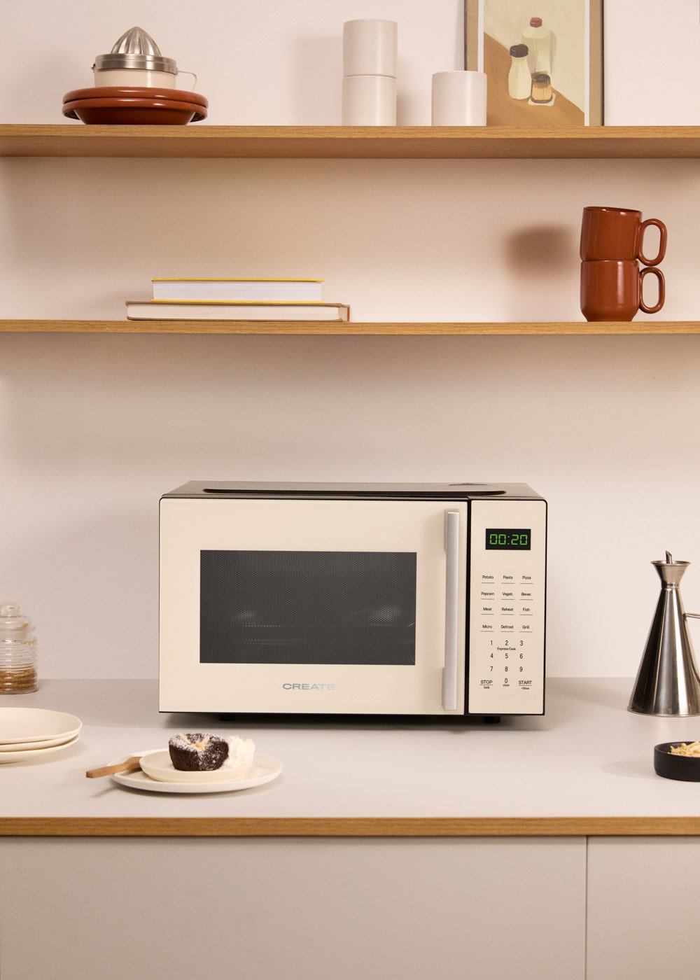 CREATE - MICROWAVE STUDIO - Micro-ondes 23L avec fonction grill et four ...