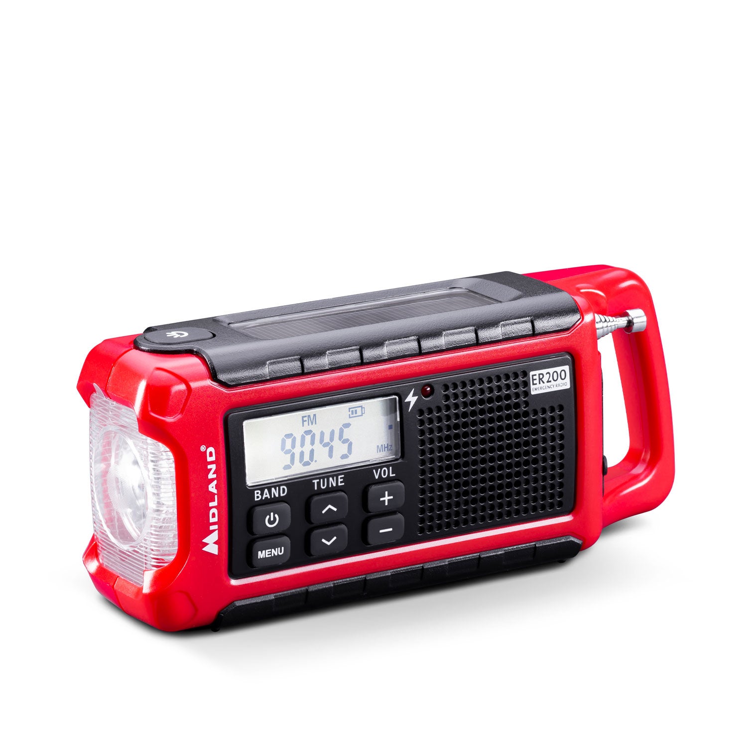 Midland ER200 Radio portable multifonctionnelle, batterie d'urgence ...