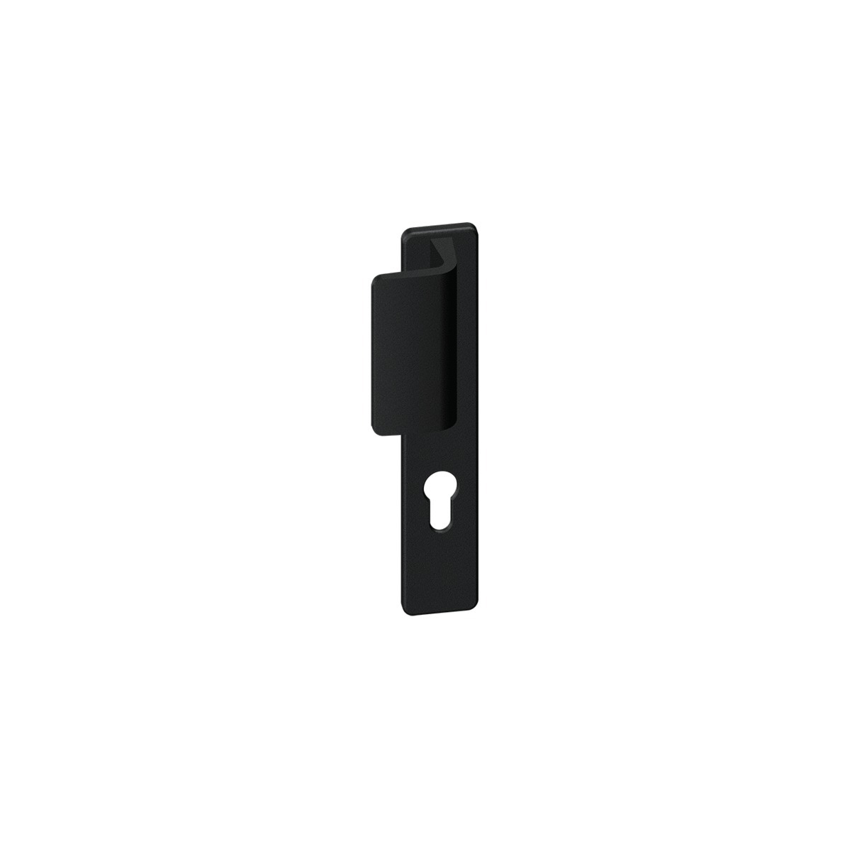 Ensemble de poignées de porte palière KAZA - ASSA ABLOY BEZAULT Argent ...