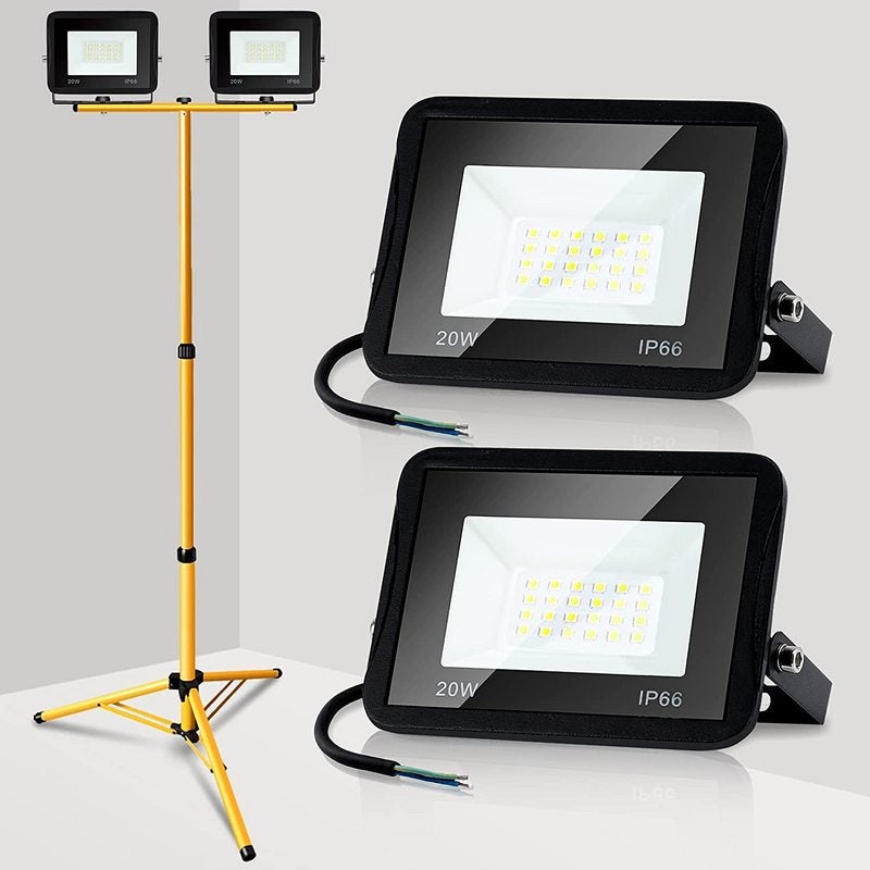 Proyector LED LED IP66 Proyector LED al aire libre con 2x20w frío frío ...