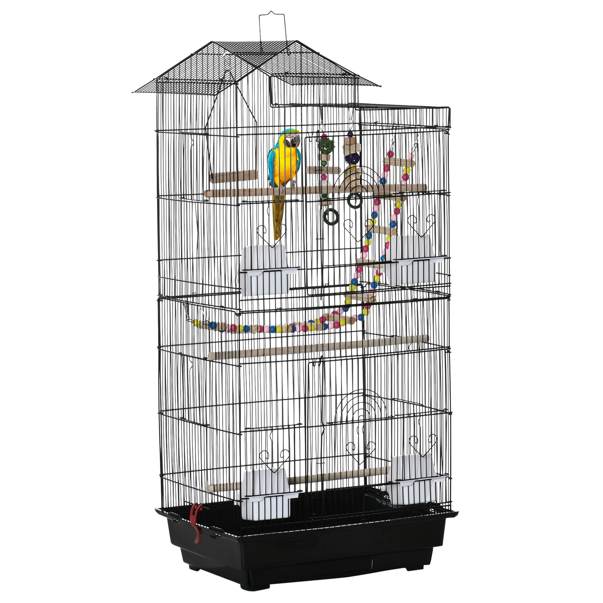 Cage oiseaux perruches pinsons canaris accessoires jouets plateau ...