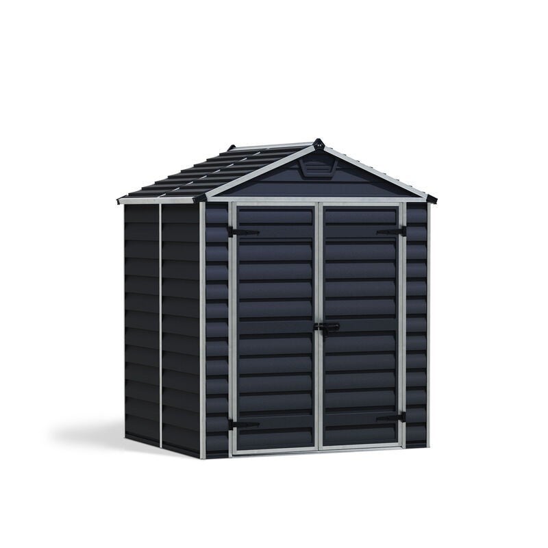 Abri de jardin Skylight 2,8m² Gris foncé Canopia | Bricoman