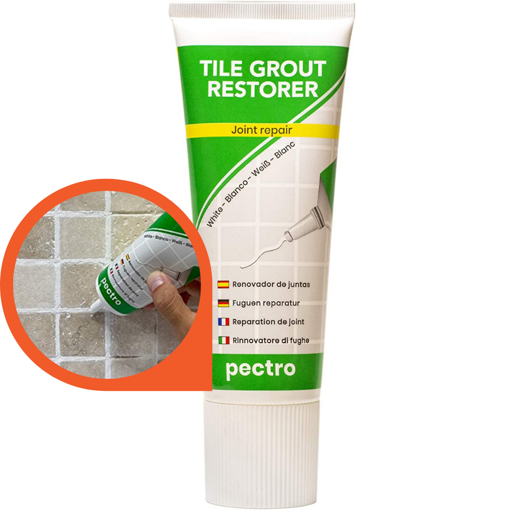 Réparation joint de carrelage Pectro 400g - Rénovateur de coulis blanc ...