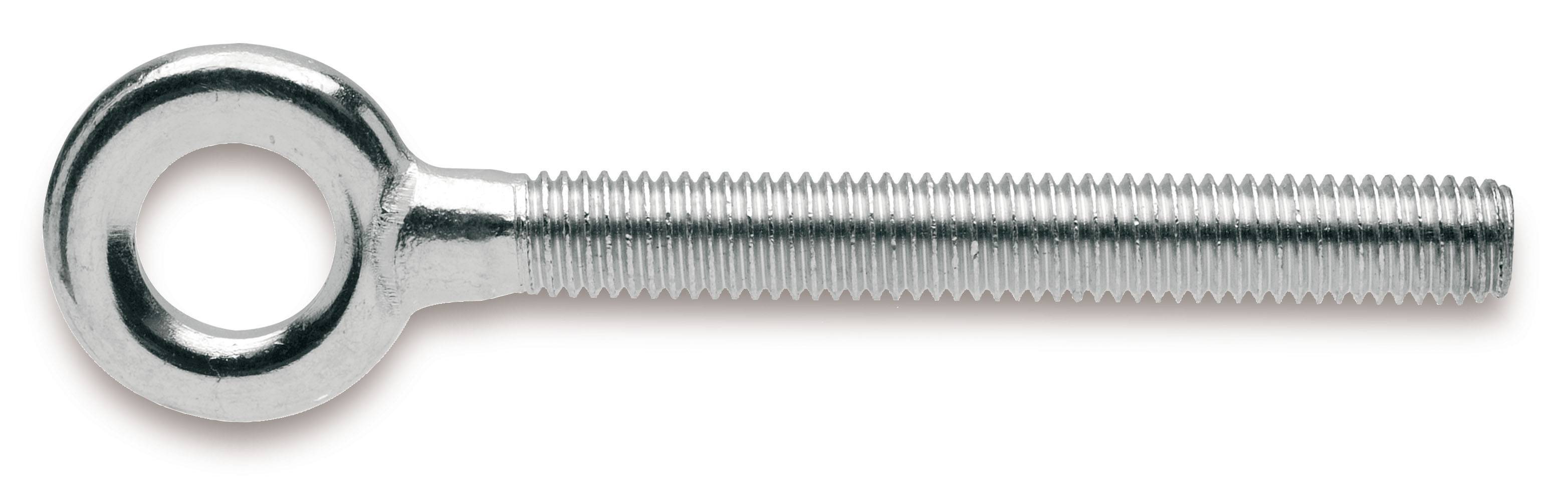 150 x vis avec œil de zinc. pour plateaux m6x55 | Leroy Merlin