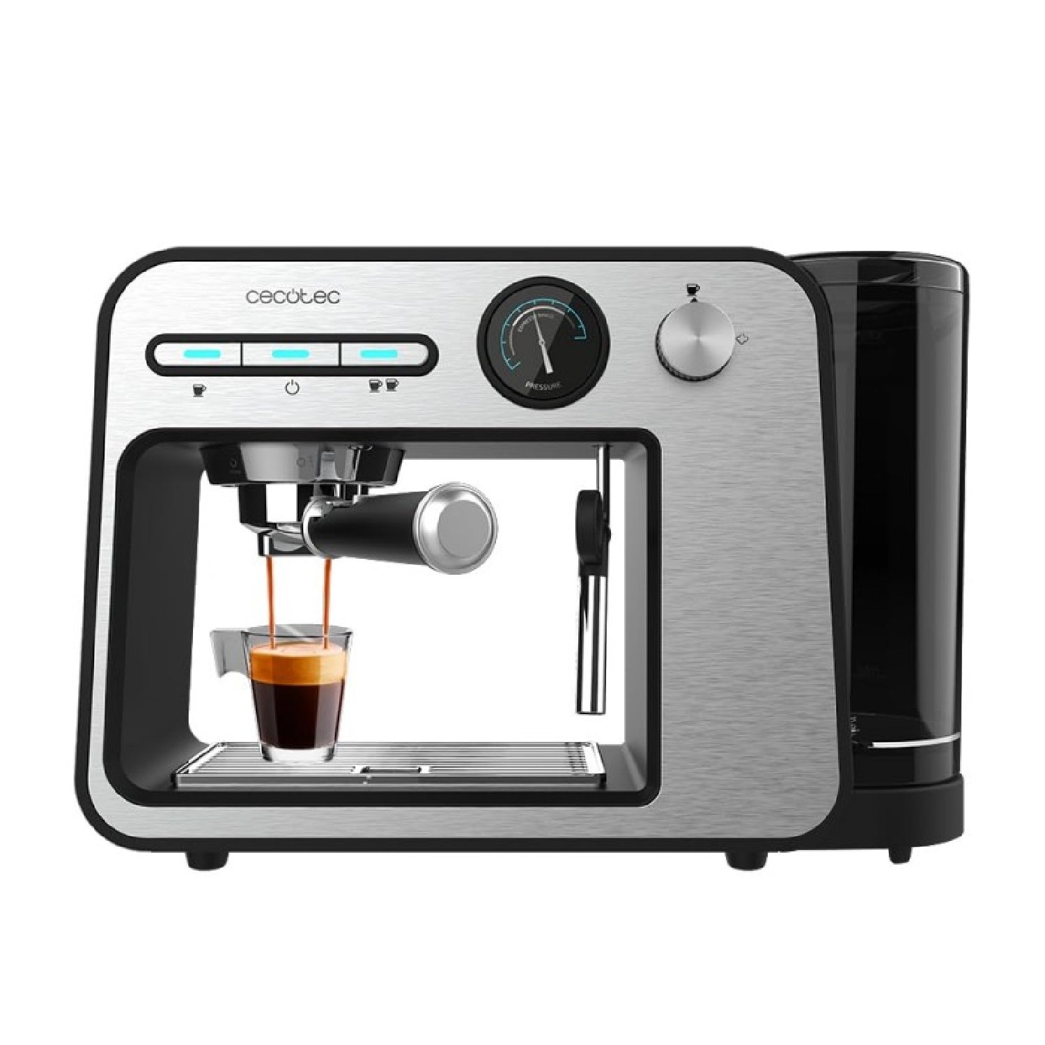 Cecotec Machine à café expresso Power Espresso 20 Square Pro | Leroy Merlin