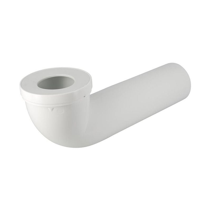Pipe longue JL de WC 350mm joint 85 / 107 - Élastomère PVC - Ø100 ...