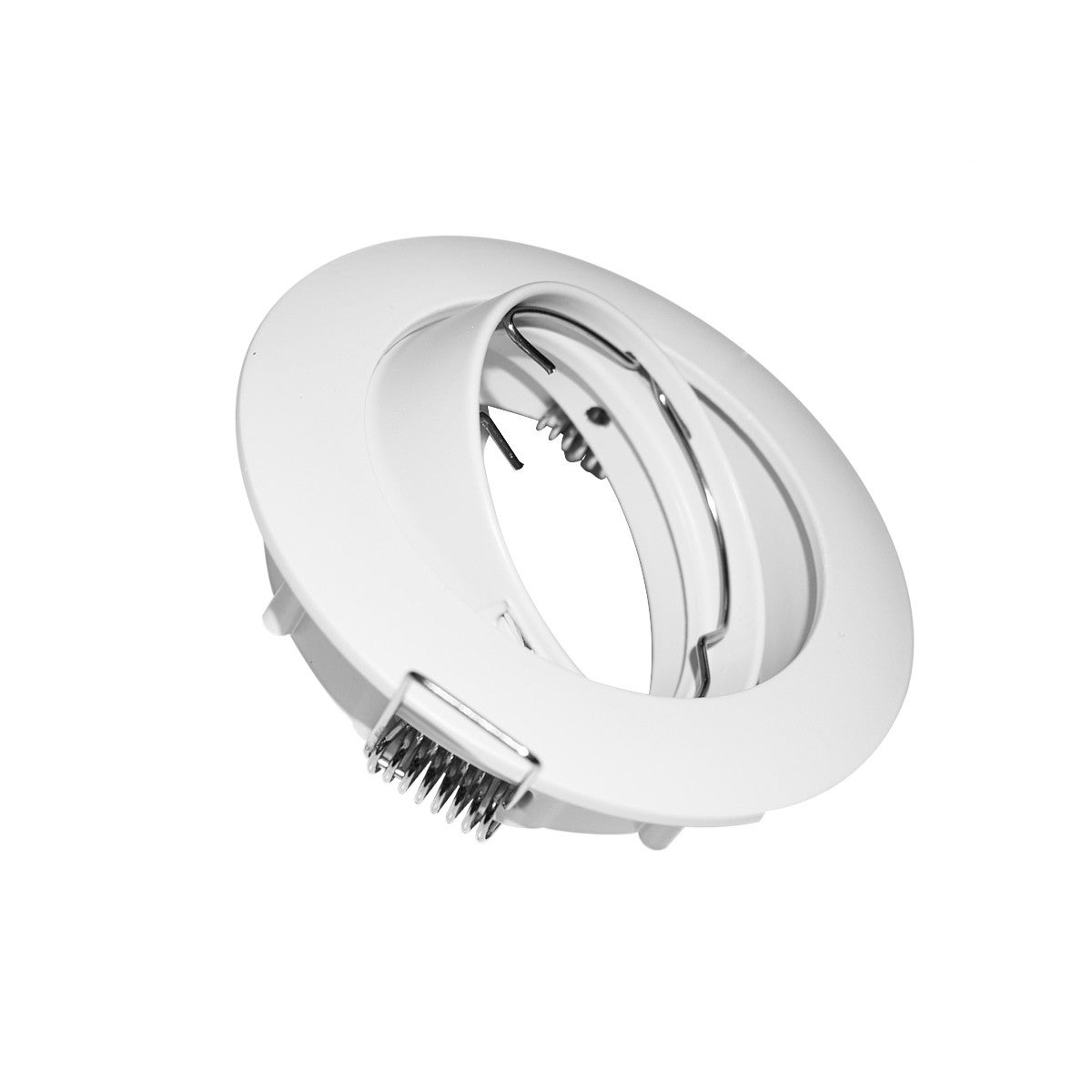 Aro downlight circular basculante para bombilla GU10 / MR16 - Corte Ø72 ...
