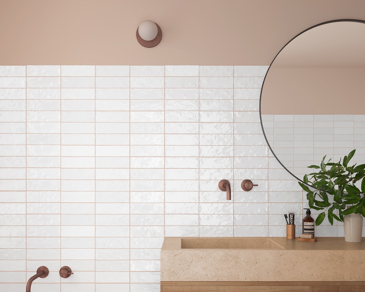 Faïence - LA RIVIERA - BLANC - 6,5X20 | Leroy Merlin