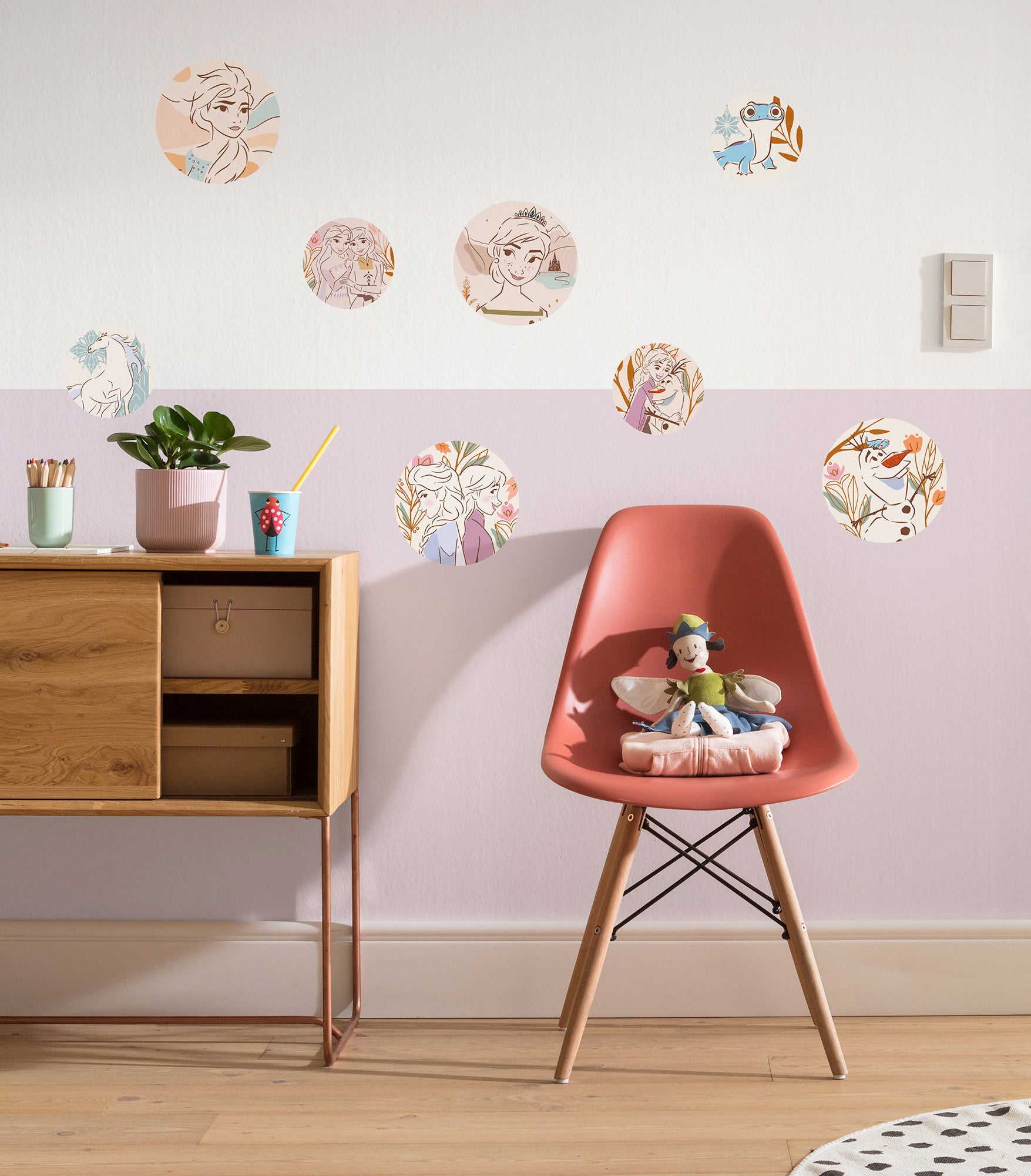 Stickers muraux de Komar - Disney Frozen Destiny - pièces | Leroy Merlin