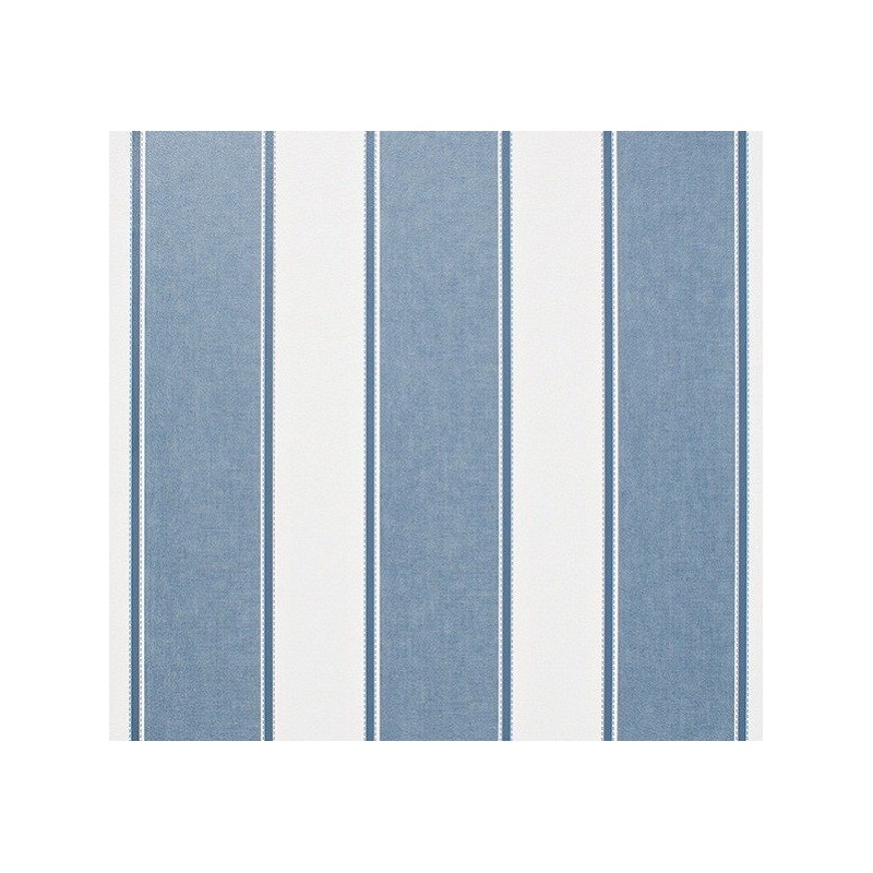 Papel pintado pared raya con pespunte azul - Raya Pespunte Azul ...