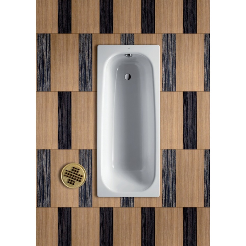 Baignoire CONTESA 170x70 cm percée 1 trou avec pieds ROCA A235896000 ...