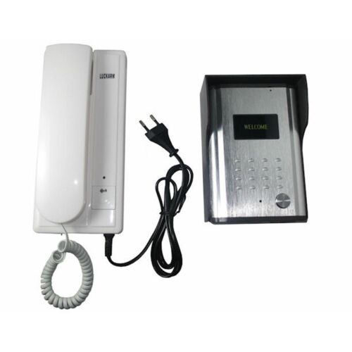 INTERPHONE EXTERNE 2 FILS AVEC BOUTON D'OUVERTURE DE PORTAIL LUCKARM ...
