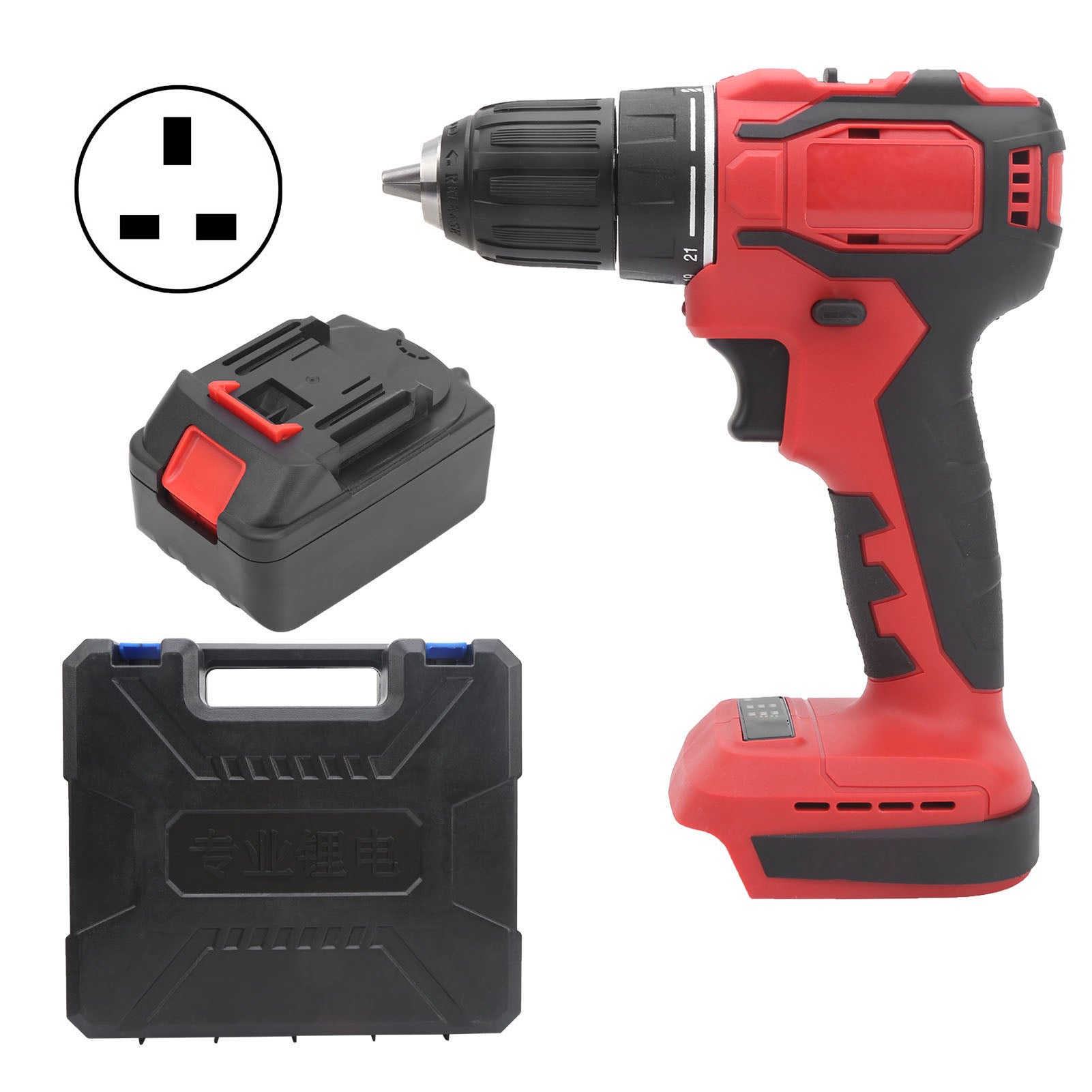 Visseuse électrique haute puissance sans fil avec batterie lithium ...