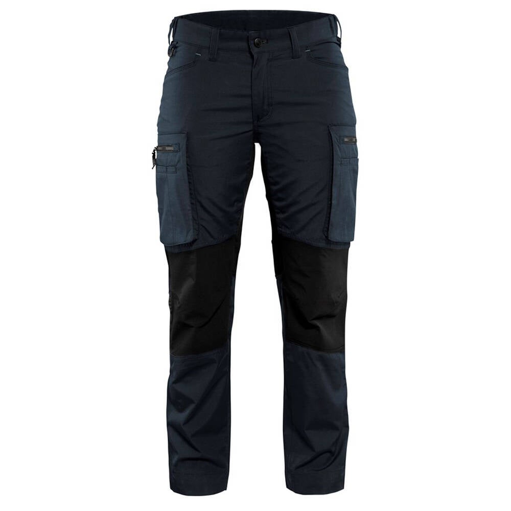 Pantalon de travail services stretch femme Blaklader polycoton Marine ... Pantalon de travail services stretch femme Blaklader polycoton Marine ...