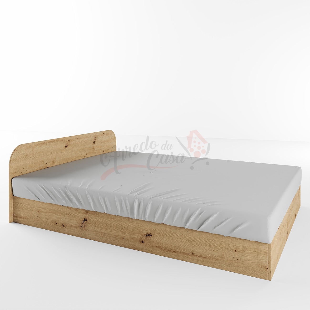 Letto singolo moderno a una piazza e mezza con contenitore LI2003 ...