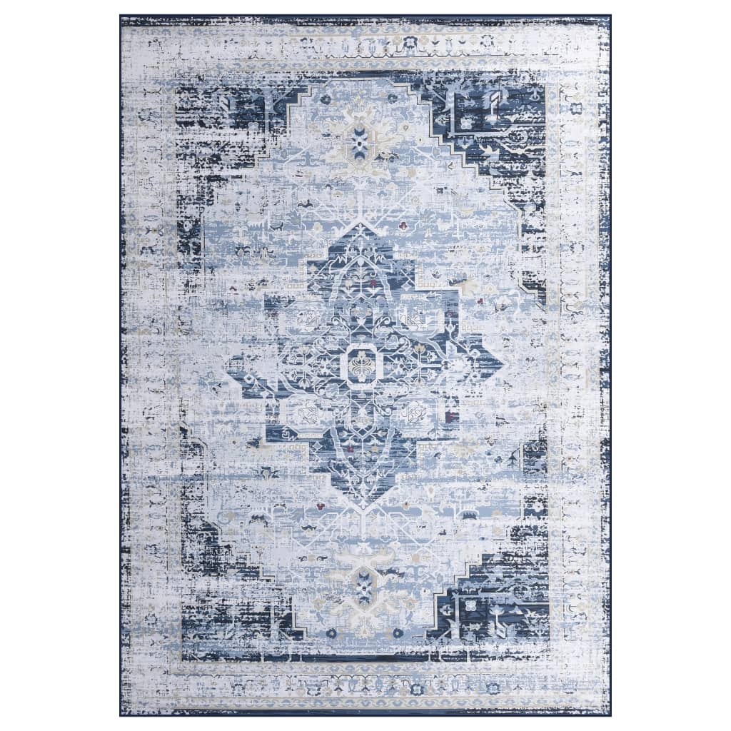 Maison Exclusive - Tapis imprimé Multicolore 120x160 cm Tissu | Leroy ...