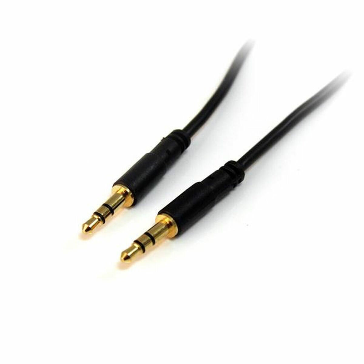 Câble Audio Jack (3,5 mm) Startech MU15MMS 4,6m Noir | Leroy Merlin