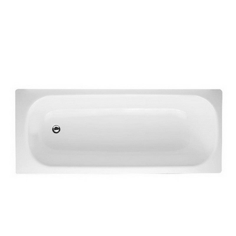 Vasca in acciaio smaltata bianca 140x70 cm | Leroy Merlin