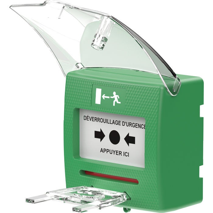 Déclencheur manuel pour issues de secours- Sewosy - SHOKV2 - 2 Contact ...