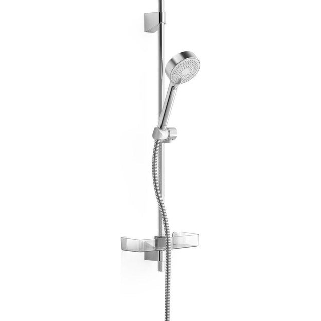 Hansa ensemble de douche basicjet barre de douche 720 mm douche à main 3 jets d95 mm avec porte ...