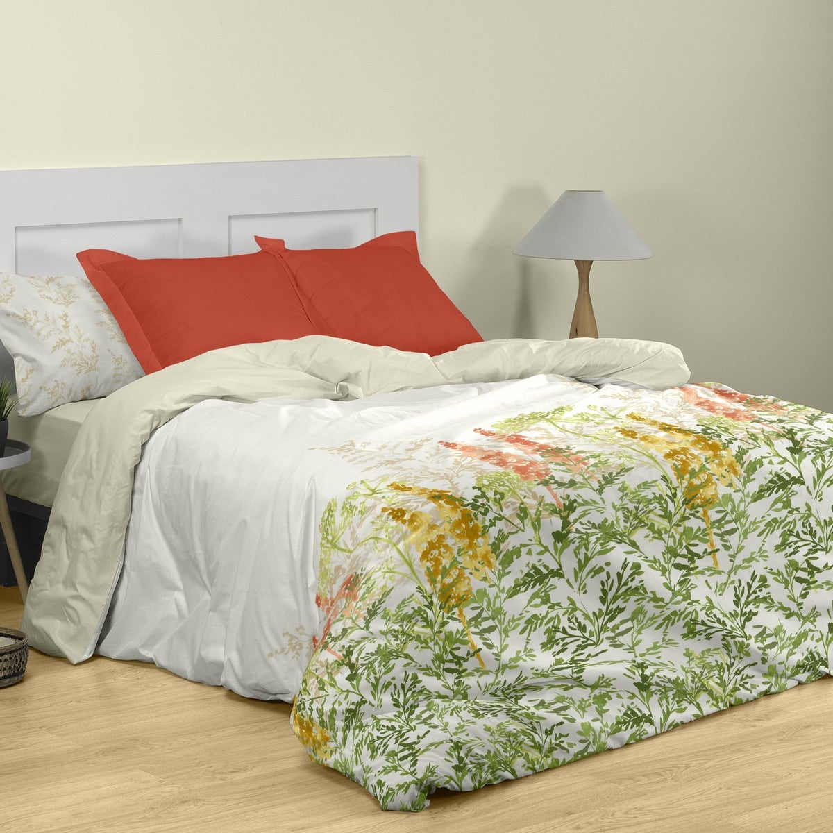 Ensemble de housse de couette Dolly - Lit de 150 (2 taies) (3 pièces ...