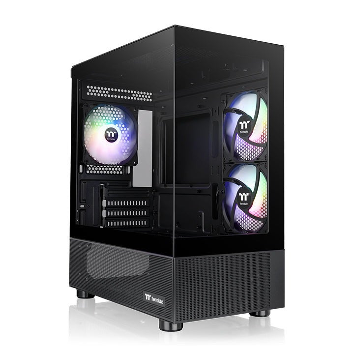 Thermaltake View 170 TG ARGB Boîtier Micro - Micro ATX - Verre Trempé ...