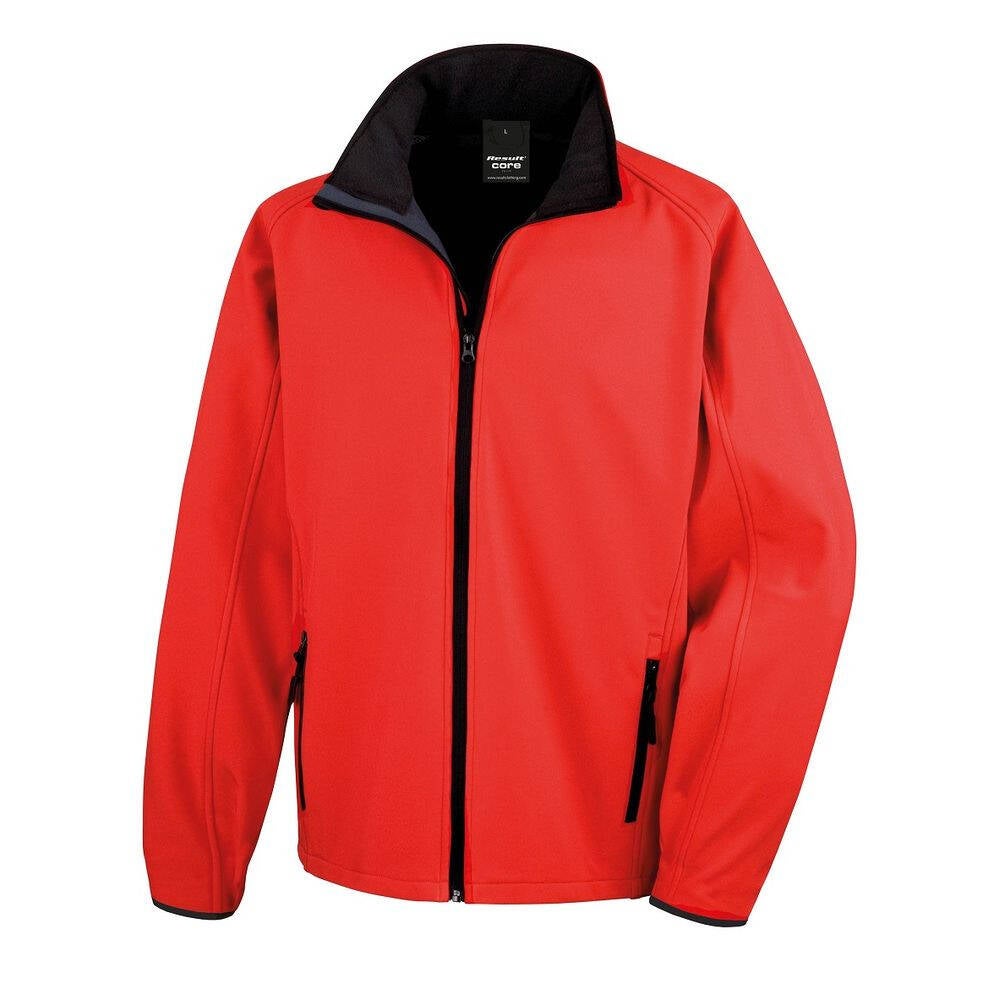 Veste Softshell Homme Result Core Printable Rouge XXL | Leroy Merlin