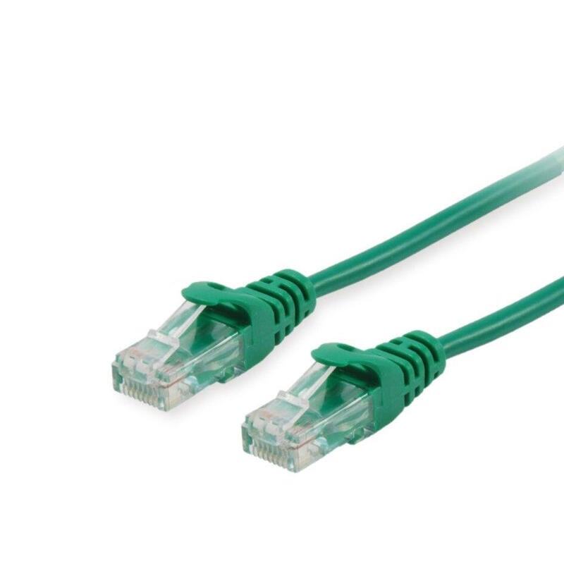 Equiper le c ble r seau cat6 u/utp (utp) 2m vert 625441 | Leroy Merlin