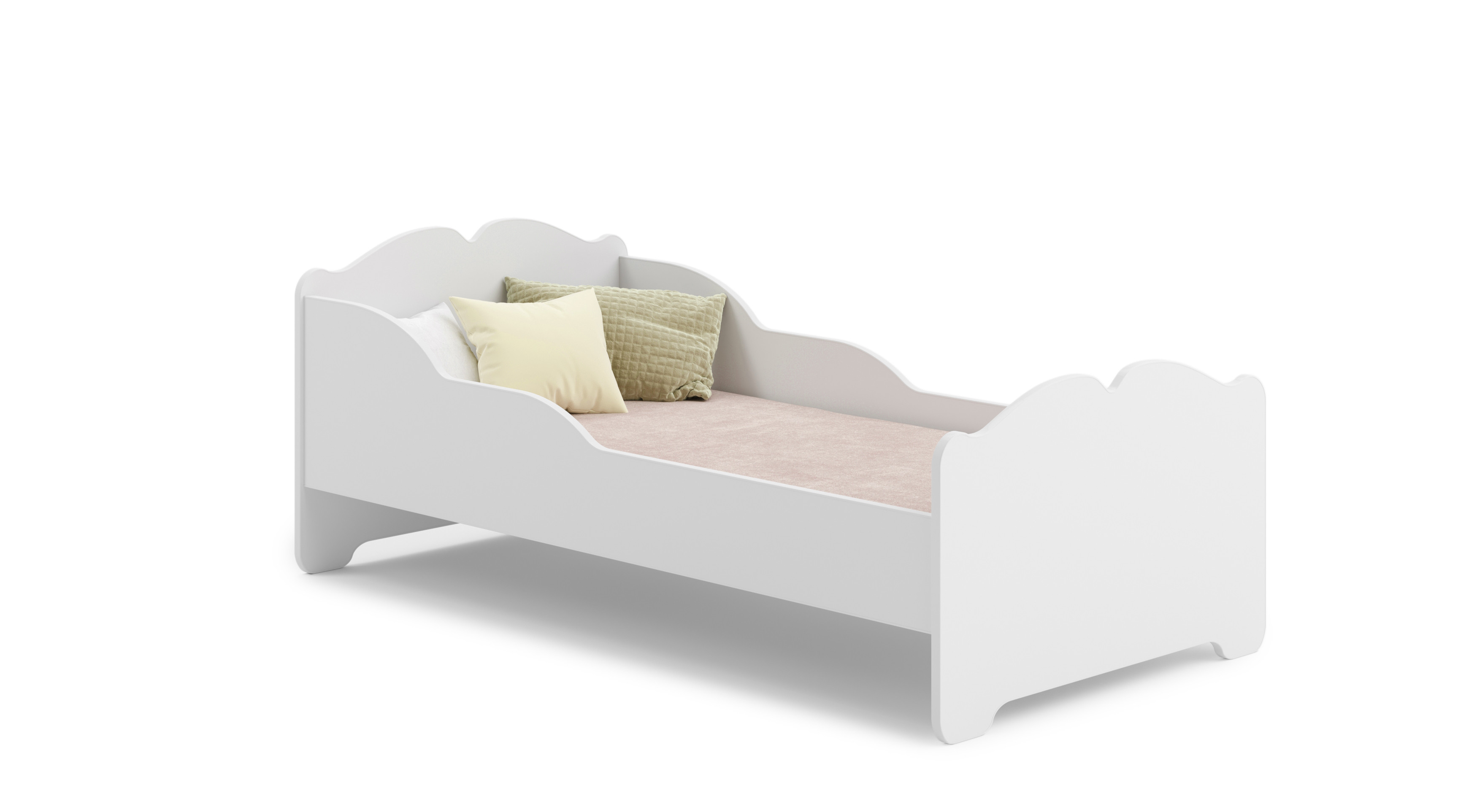 Lit Enfant ALMENA 160 x 80 cm avec Matelas et Sommier Inclus - Sans ...