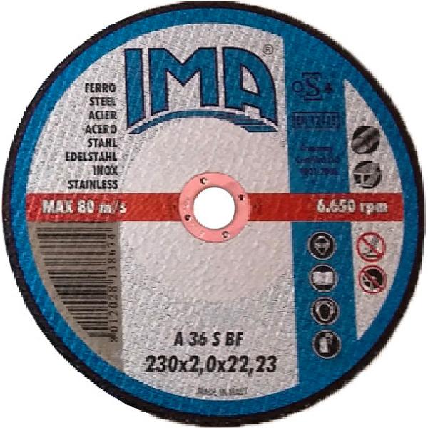 DISQUE IMA POUR FER PLAT D 230X2,0 MM PAR 5 | Leroy Merlin