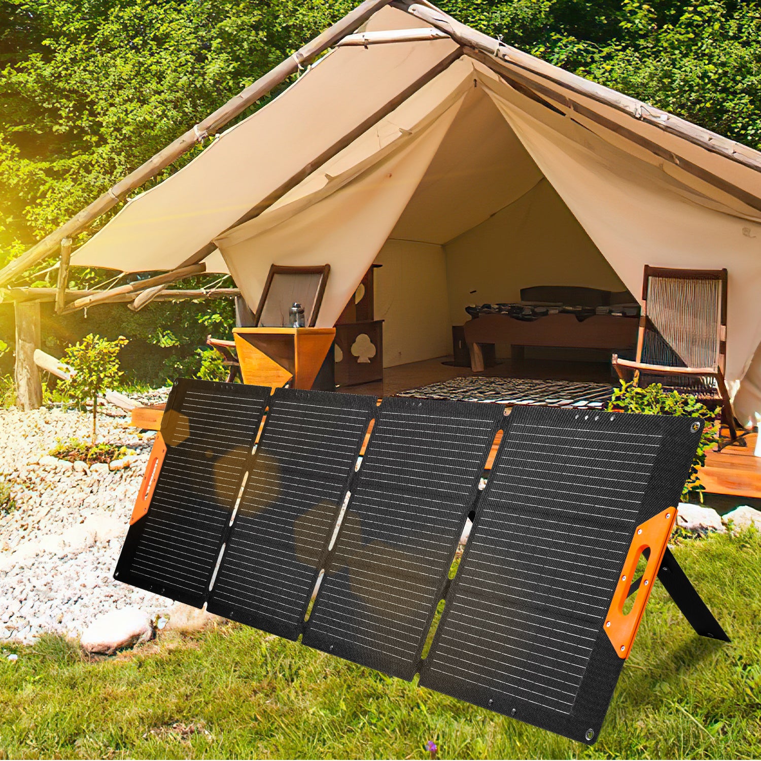 Panneau Solaire Camping