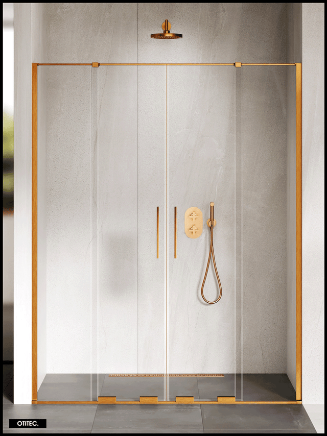 Paroi de douche double porte coulissante: au meilleur prix | Bricoman