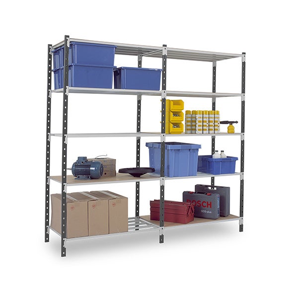 Rayonnage d'atelier 5 niveaux - Module de départ - 2000x1500x700 ...