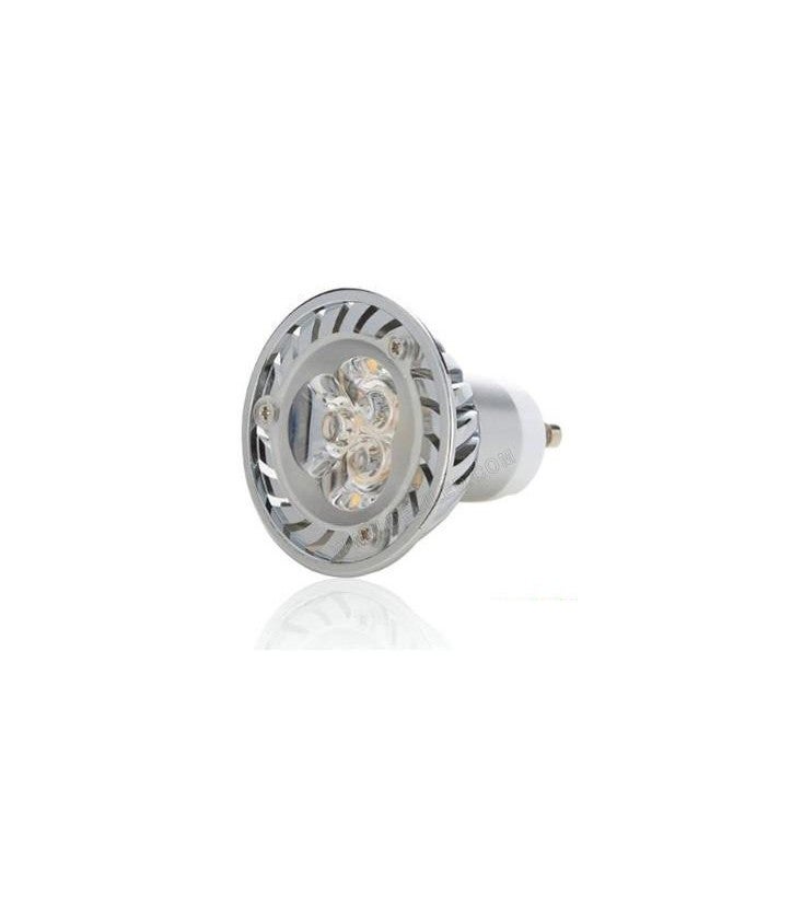 Blanc Chaud - Ampoule Spot LED GU10 - PAR16 - 4 W - COB-Bridgelux ...