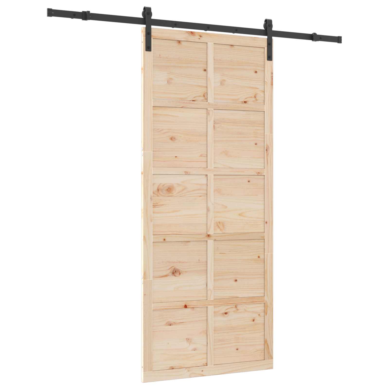 Porte coulissante | Porte glissante | Porte intérieure Naturel 90 x 208 ...