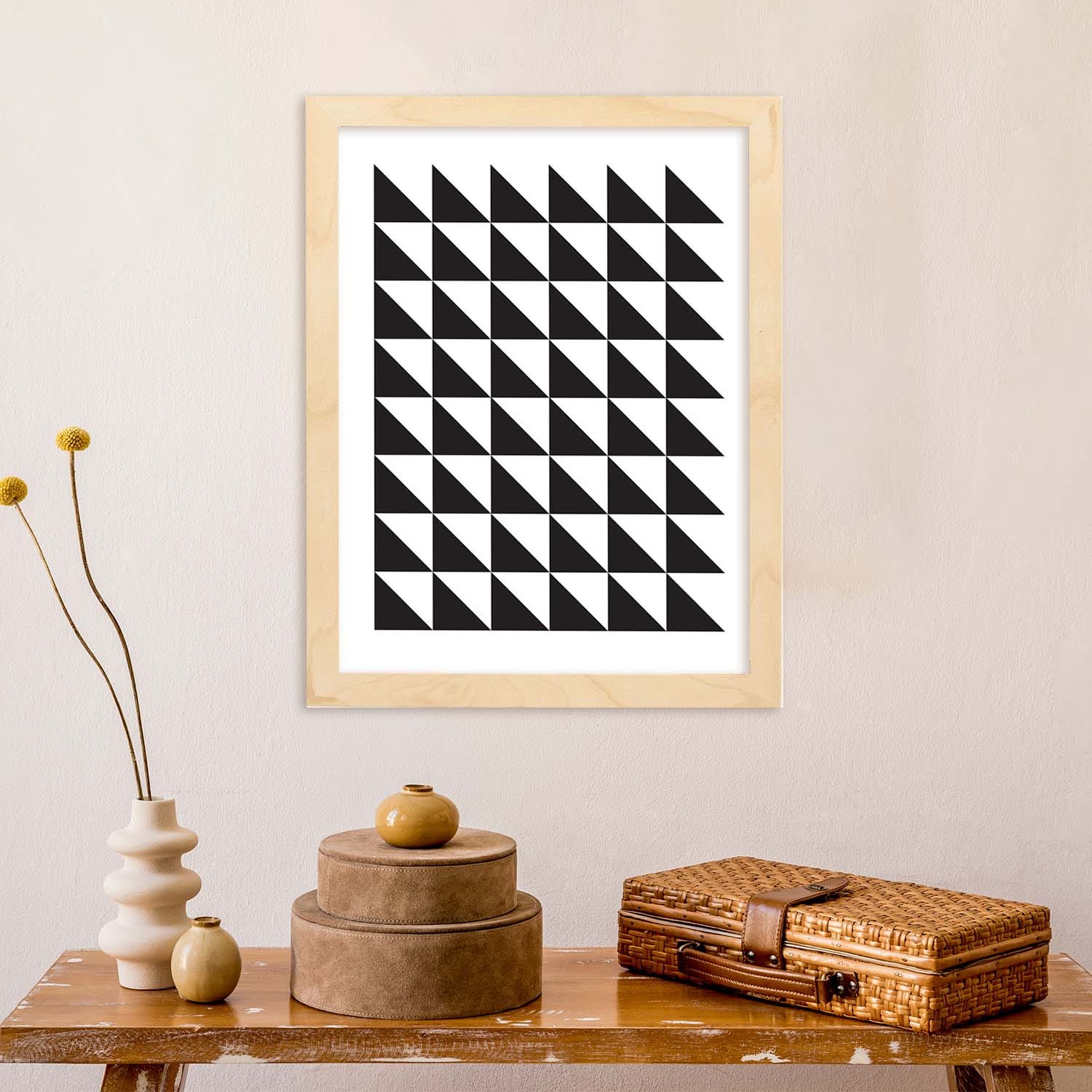 Publier Avec Un Dessin De Ligne Nordique Feuille Noire Et Blanche
