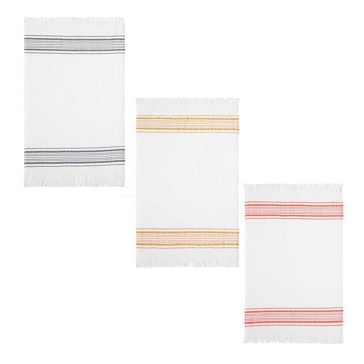 Lot de 3 torchons en gaze de coton, BISE | Leroy Merlin