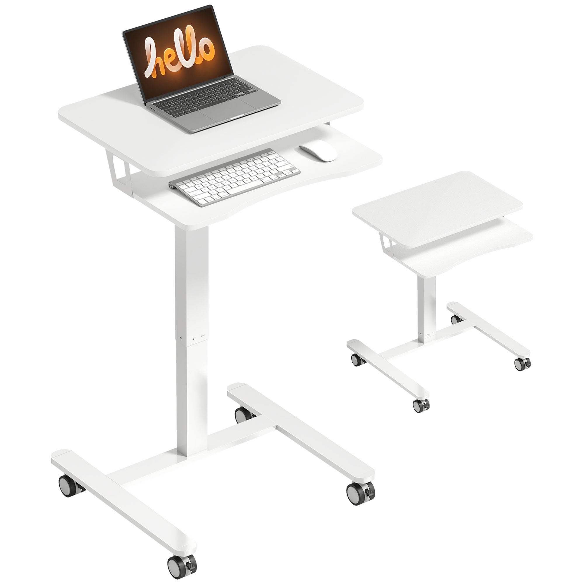 Bureau debout MDF HOMCOM | Leroy Merlin