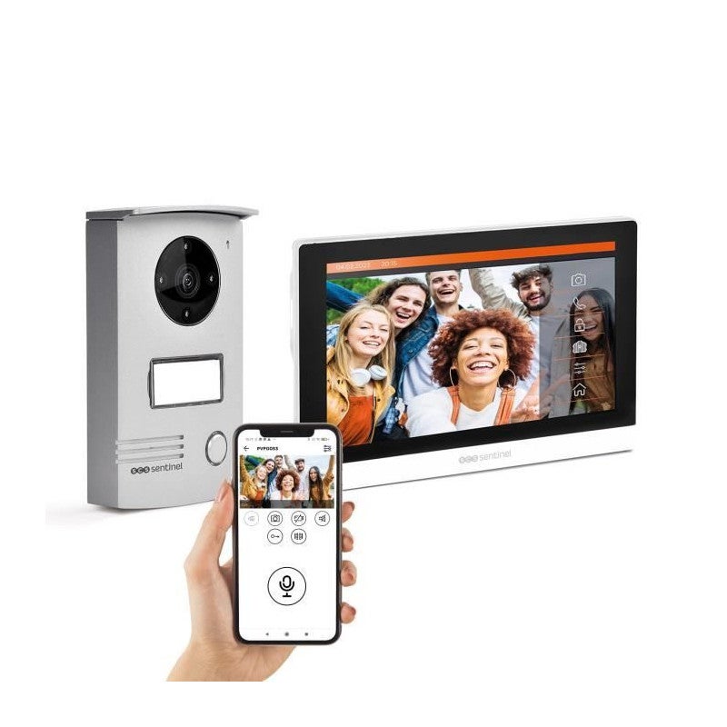 SCS SENTINEL - Videoportero con cable conectado VisioDoor Wi-Fi | Leroy ...