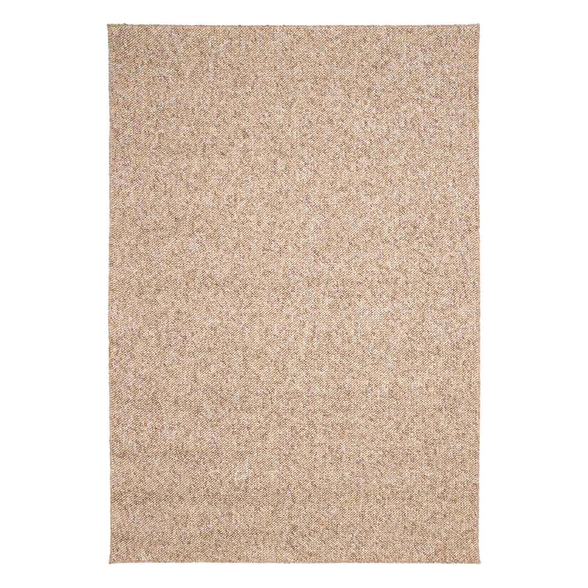 Tapis intérieur bouclette caramel effet chiné 200x290cm | Leroy Merlin