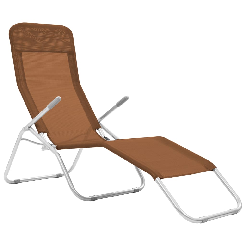Lot de 2 Chaises longues | Bain de soleil | Transat de relaxation ...