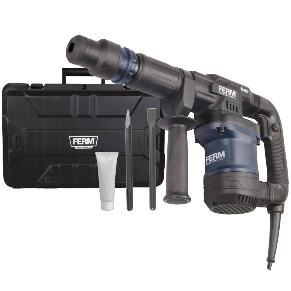 FERM PROFESSIONAL Martello Pneumatico da Demolizione 1200 W HDM1040P ...