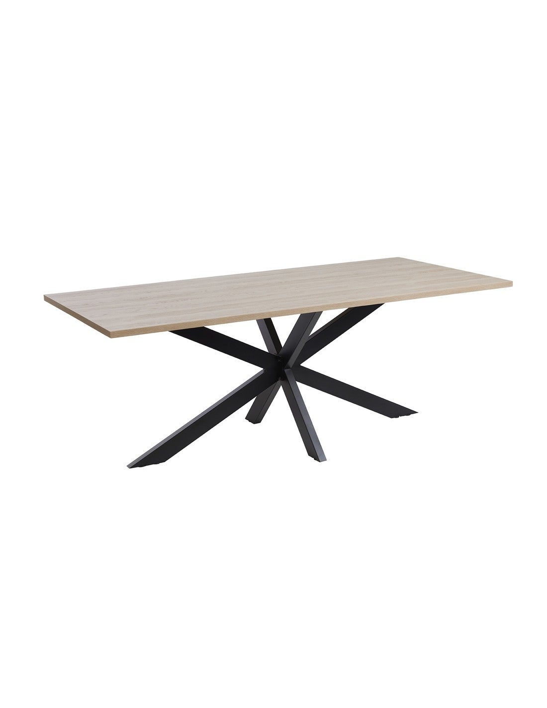 Table 8 personnes pour salle à manger collection LOFT coloris chêne ...